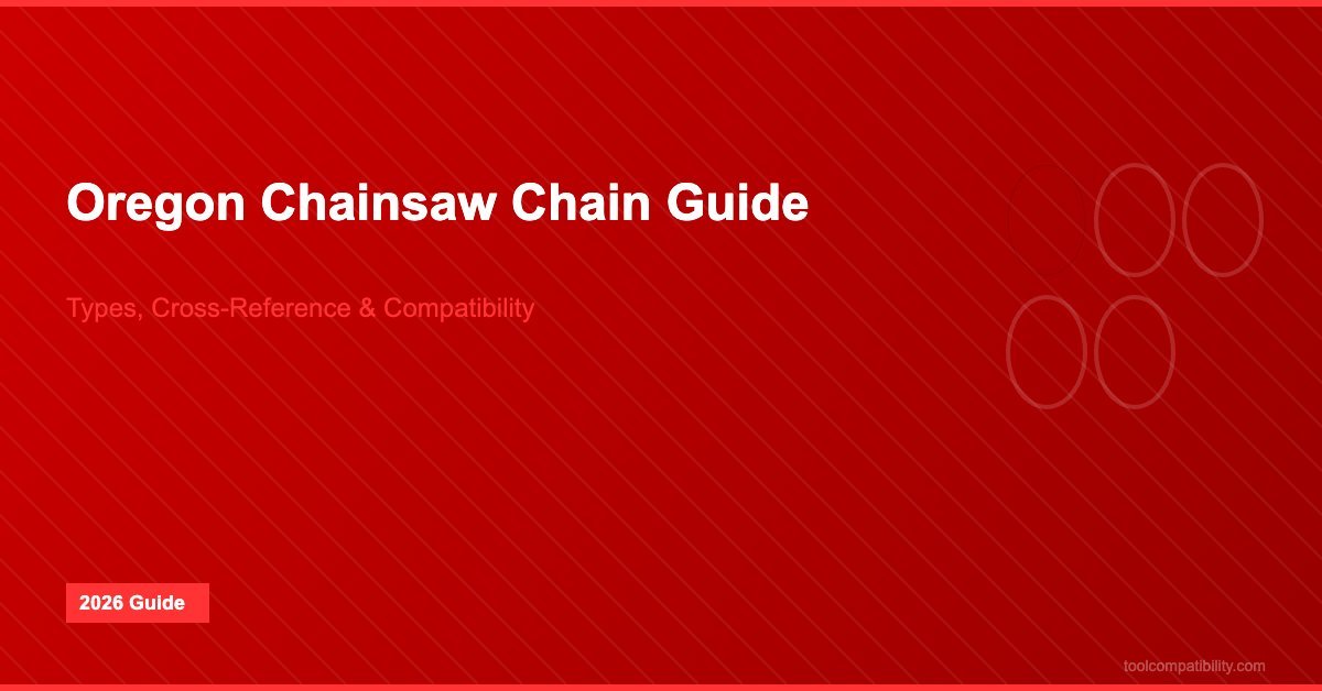 Oregon Chainsaw Chain Guide — Types, Cross-Reference & Compatibility ...